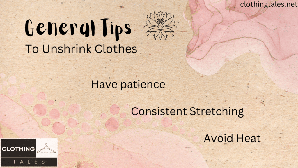 The Ultimate Guide to Unshrink Clothes
